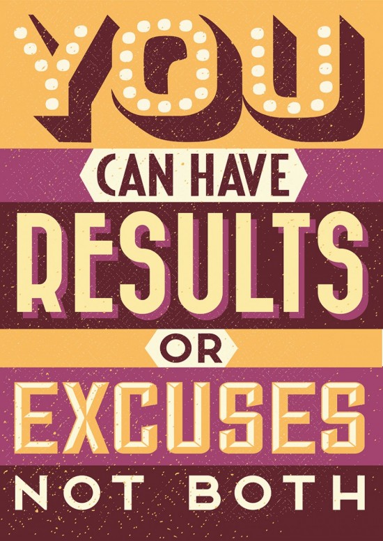 Retro Vintage Motivational Quote Poster by Vintage Vectors Studio on ...